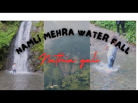 Hassan gy cousins k sath | nathia gali| namli water fall | travel vlog ...