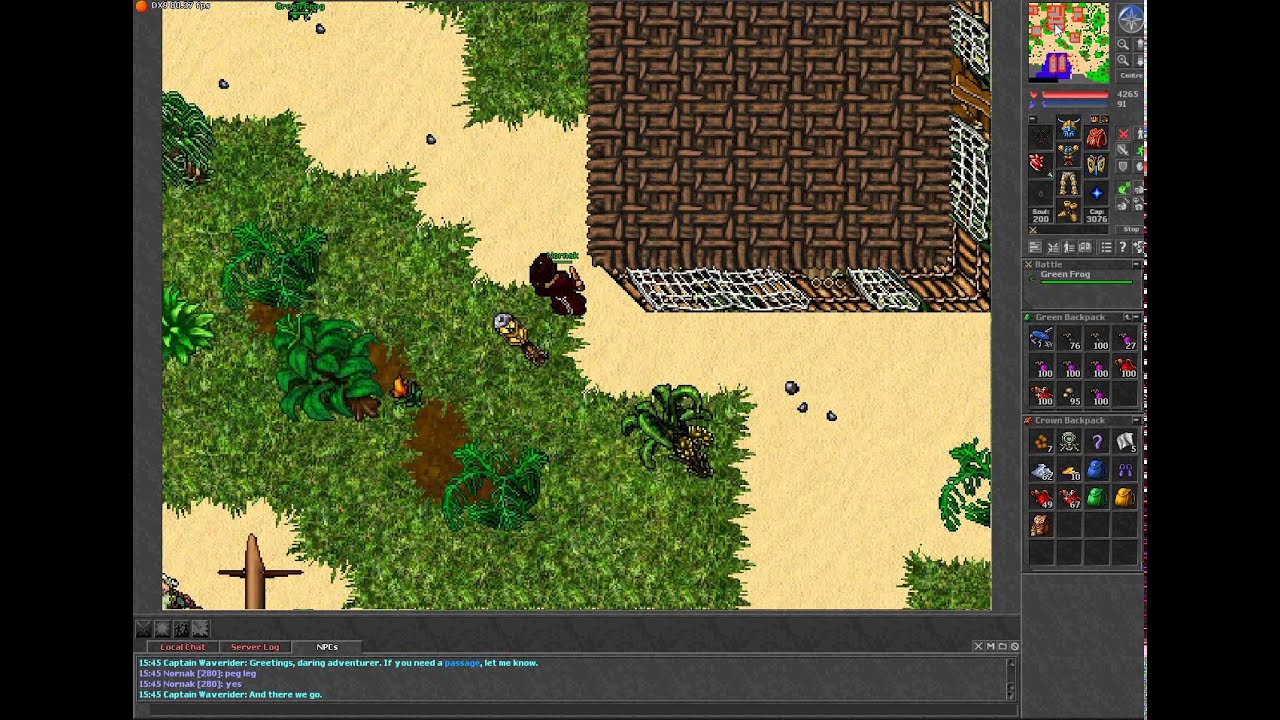 Tibia by; Biel - What a Foolish Quest (Jester Outfit - Addon 2 ) parte ...