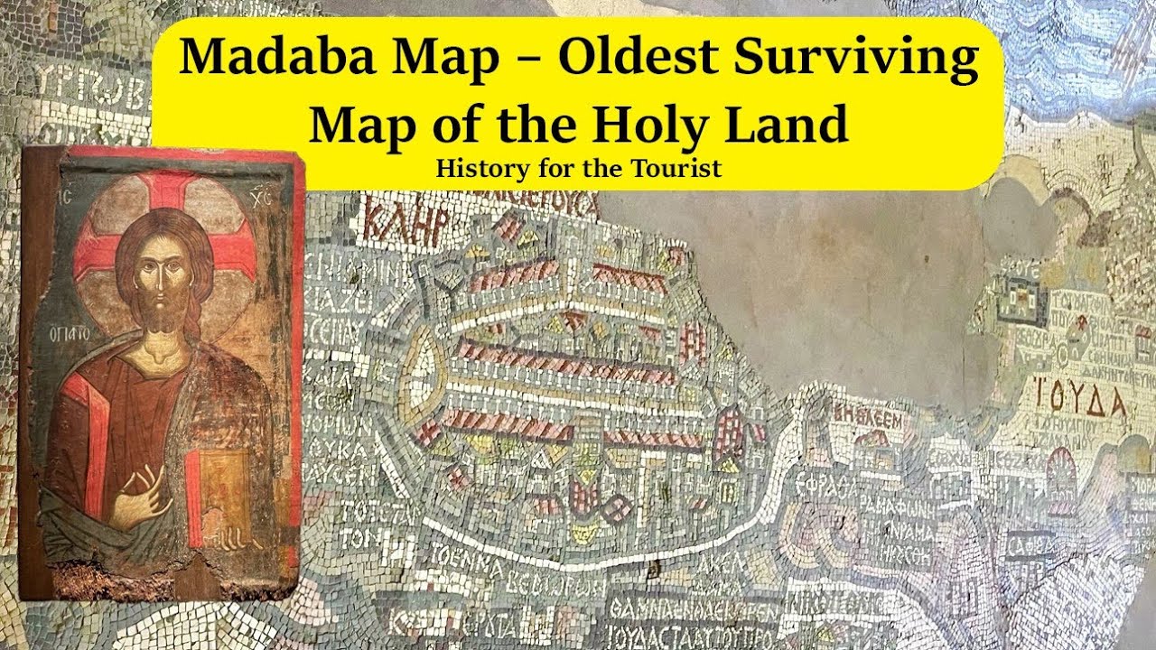 Madaba Map – Oldest Surviving Map of the Holy Land - YouTube