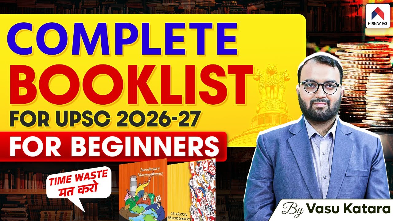 Complete Booklist for UPSC: Best Books for UPSC 2026-27 Preparation ...