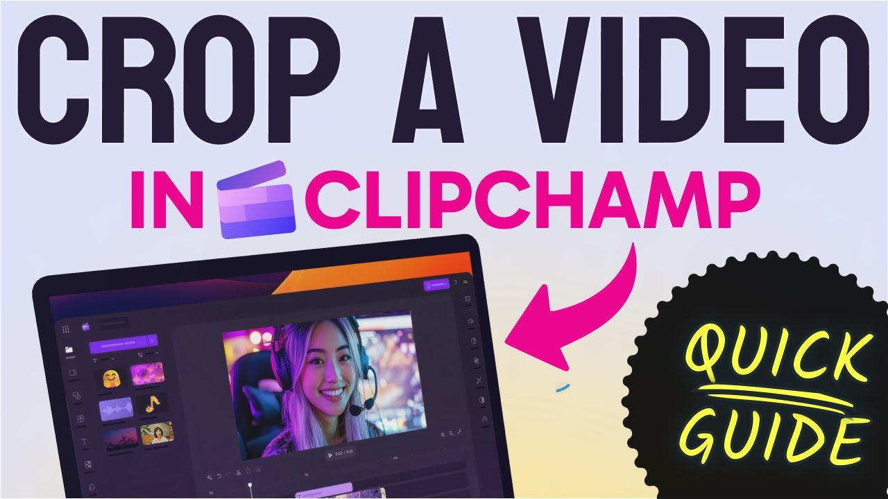 How to Crop a Video in Clipchamp (Step by Step) 2025 - YouTube