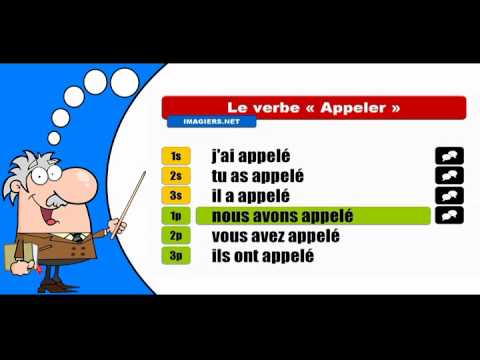 La conjugaison du verbe Appeler # Indicatif Passé composé - YouTube