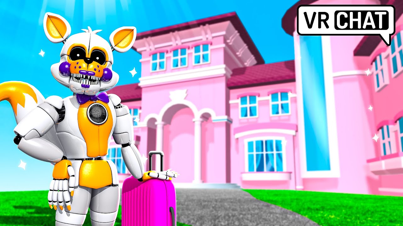 Lolbits BARBIE DREAM HOUSE in VRCHAT - YouTube