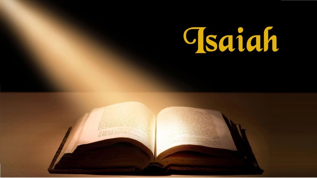 The Book Of Isaiah - KJV Audio Bible - Complete Book With Highlighted Text - YouTube