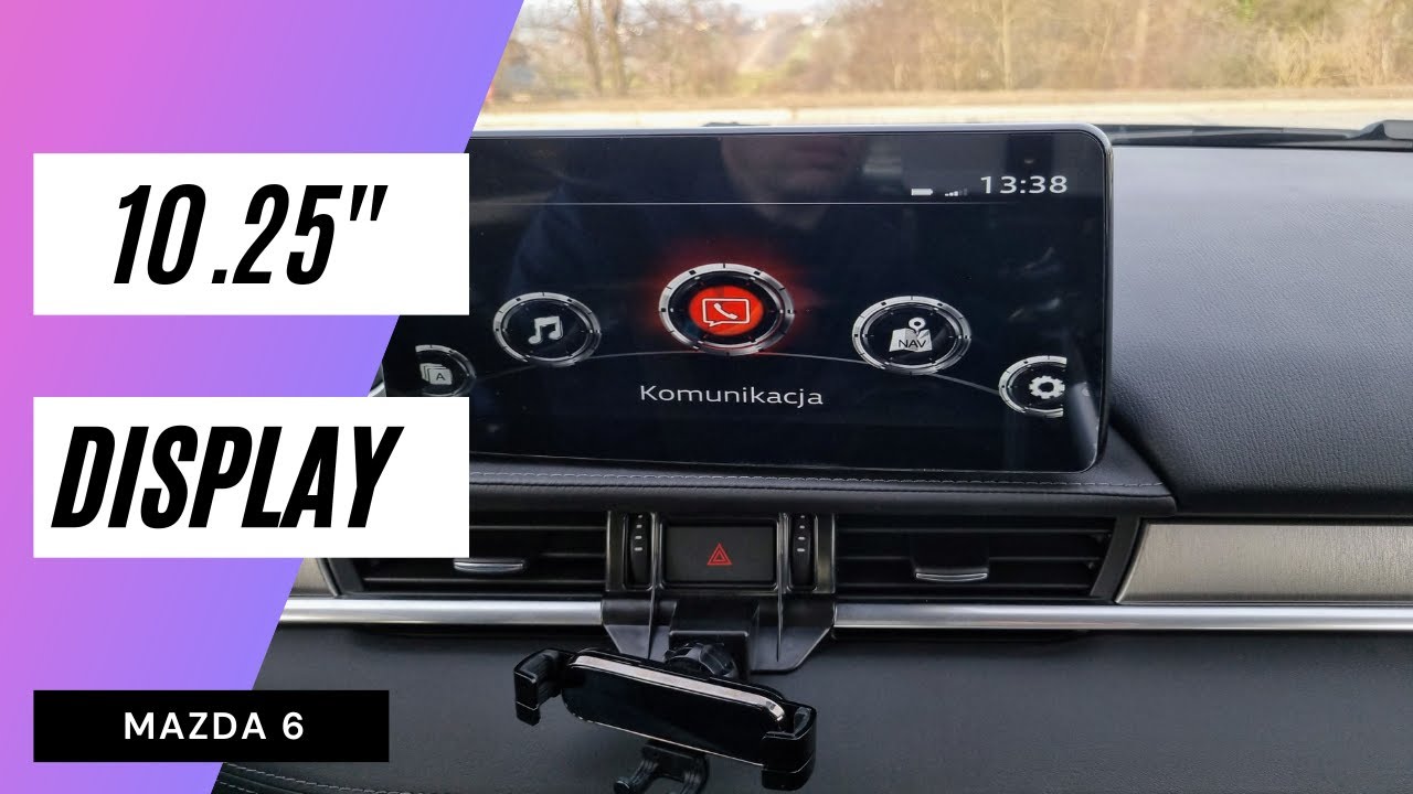 10.25 inch Display Installation in Mazda 6 GL 2016 - 2023 - YouTube
