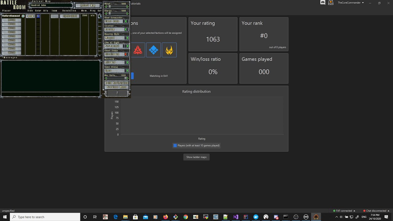 Total Annihilation Integration with FAF Client - YouTube