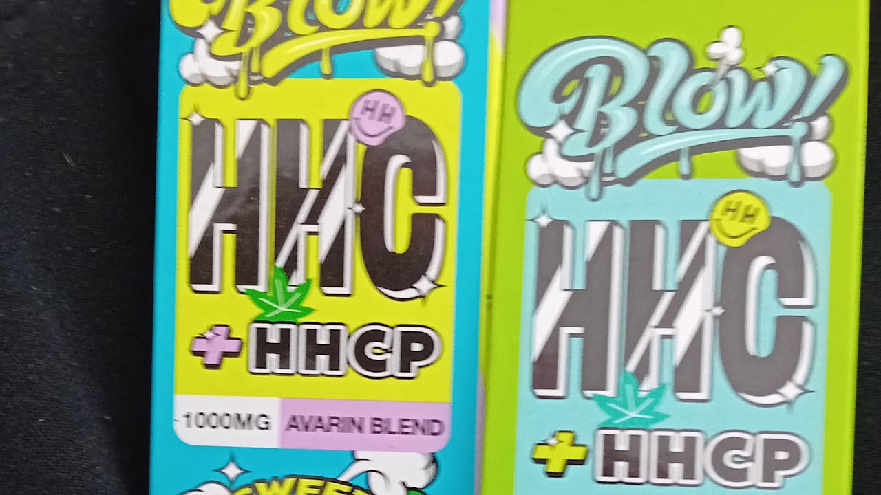 BLOW HHC + HHCP VAPE PENS 1mg. SWEET MANGO INDICA CANNABIS STRAIN ...