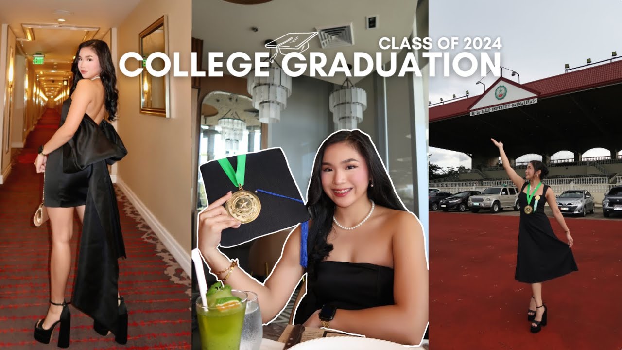 I GRADUATED COLLEGE! 🎓 grad prep, grwm, celebrations + vlog - YouTube