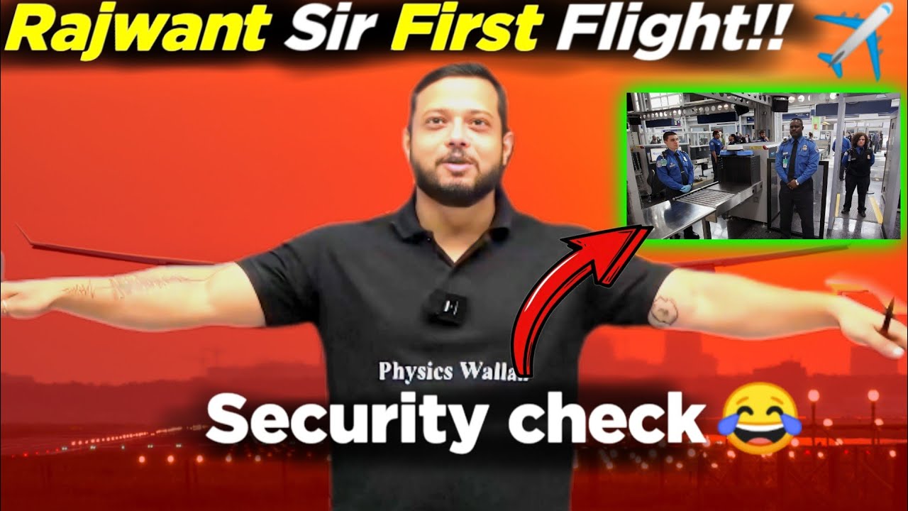 Rj sir first flight ️ experience 😂😂 ll why rj sir didn't like fruity??👀 ...