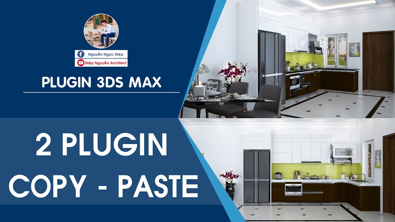 [PLUGIN 3DS MAX] - 2 PLUGIN COPY PASTE - AI CŨNG NÊN BIẾT - YouTube