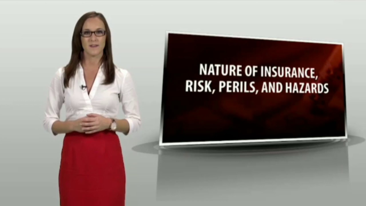 Nature Of Insurance, Risk,Peril,And Hazards - YouTube