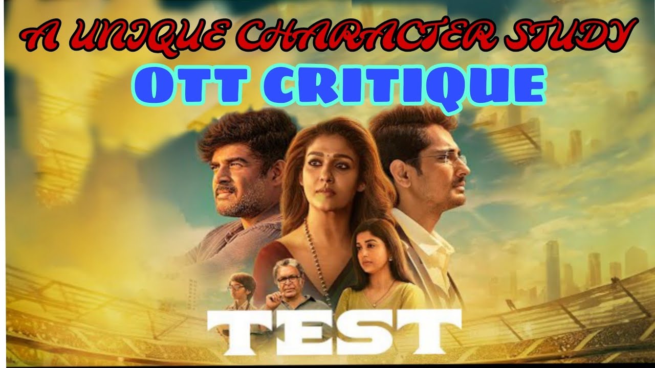 Test Movie Review | Madhavan | Siddharth | Nayanthara | Meerajasmine ...