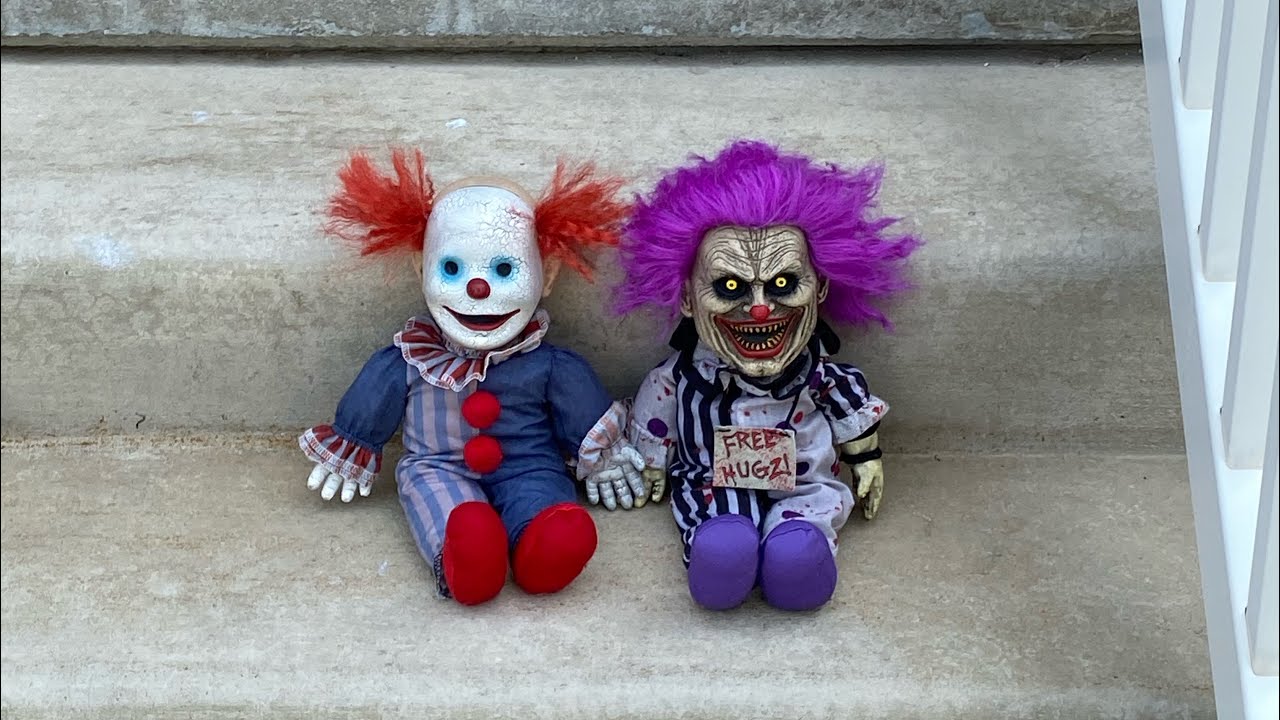 Porch with Good Times Doll & Hugz Clown Doll - 9/7/20 - YouTube