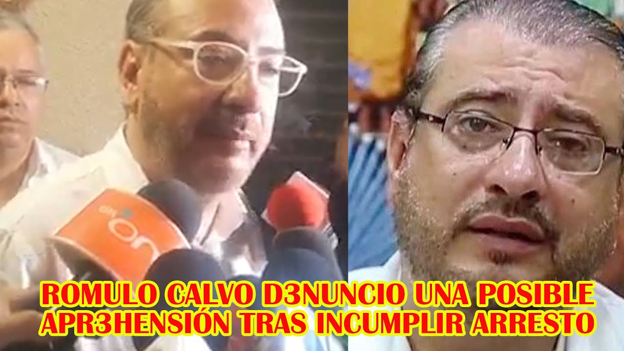 DIPUTADO HERNAN HINOJOSA PIDE DET3NSIÓN PARA ROMULO CALVO POR INCUMPLR ...