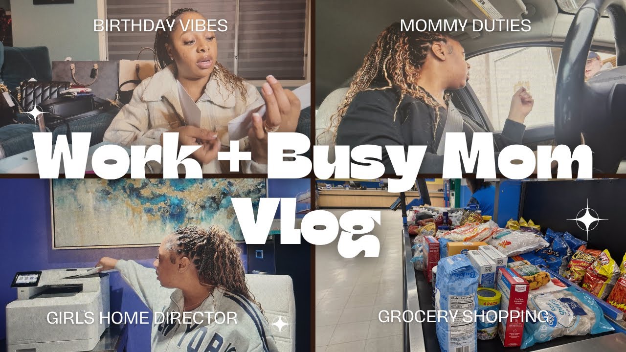 A WEEK IN MY LIFE AS A GIRLS HOME DIRECTOR + BUSY MOM + BIRTHDAY VIBES ...