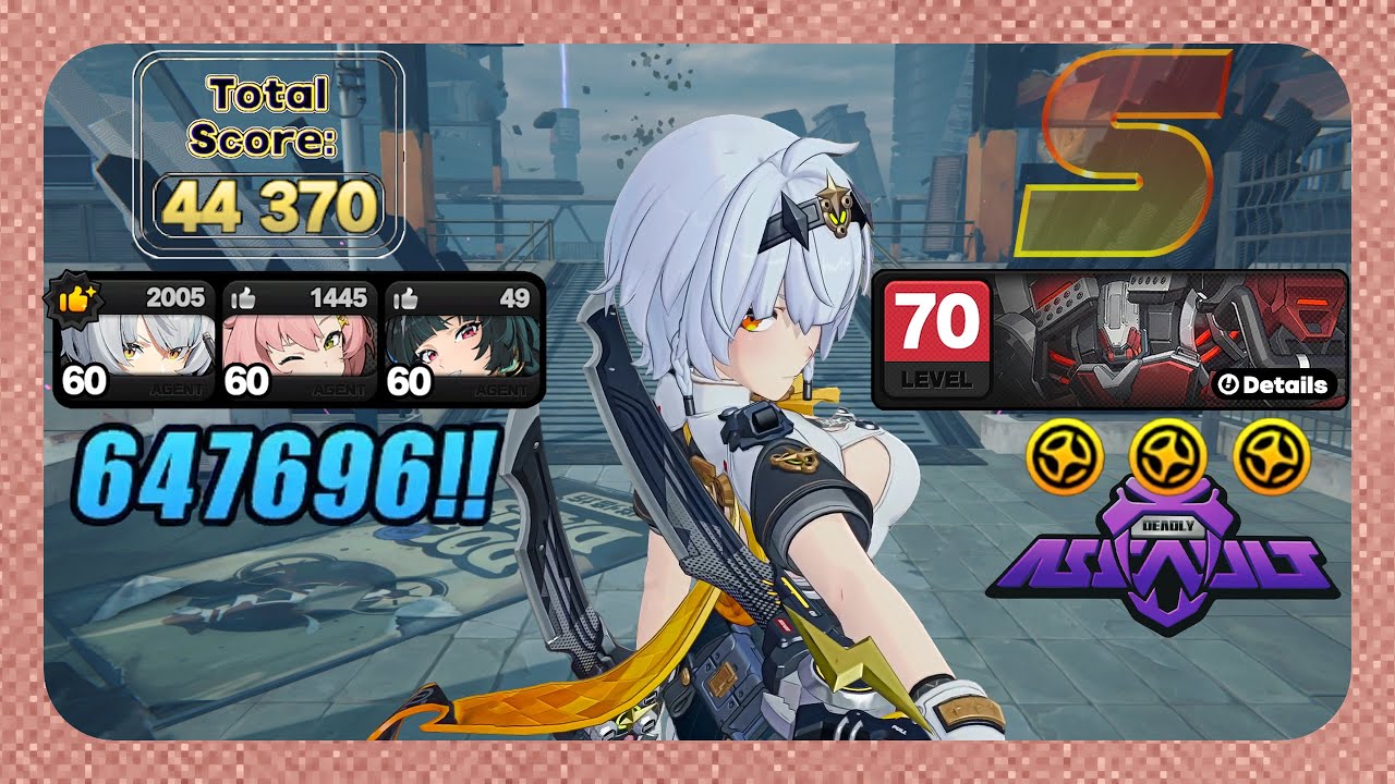ZZZ M0 Anby | M1 Astra | M3 Nicole clear deadly assault Autonomous ...