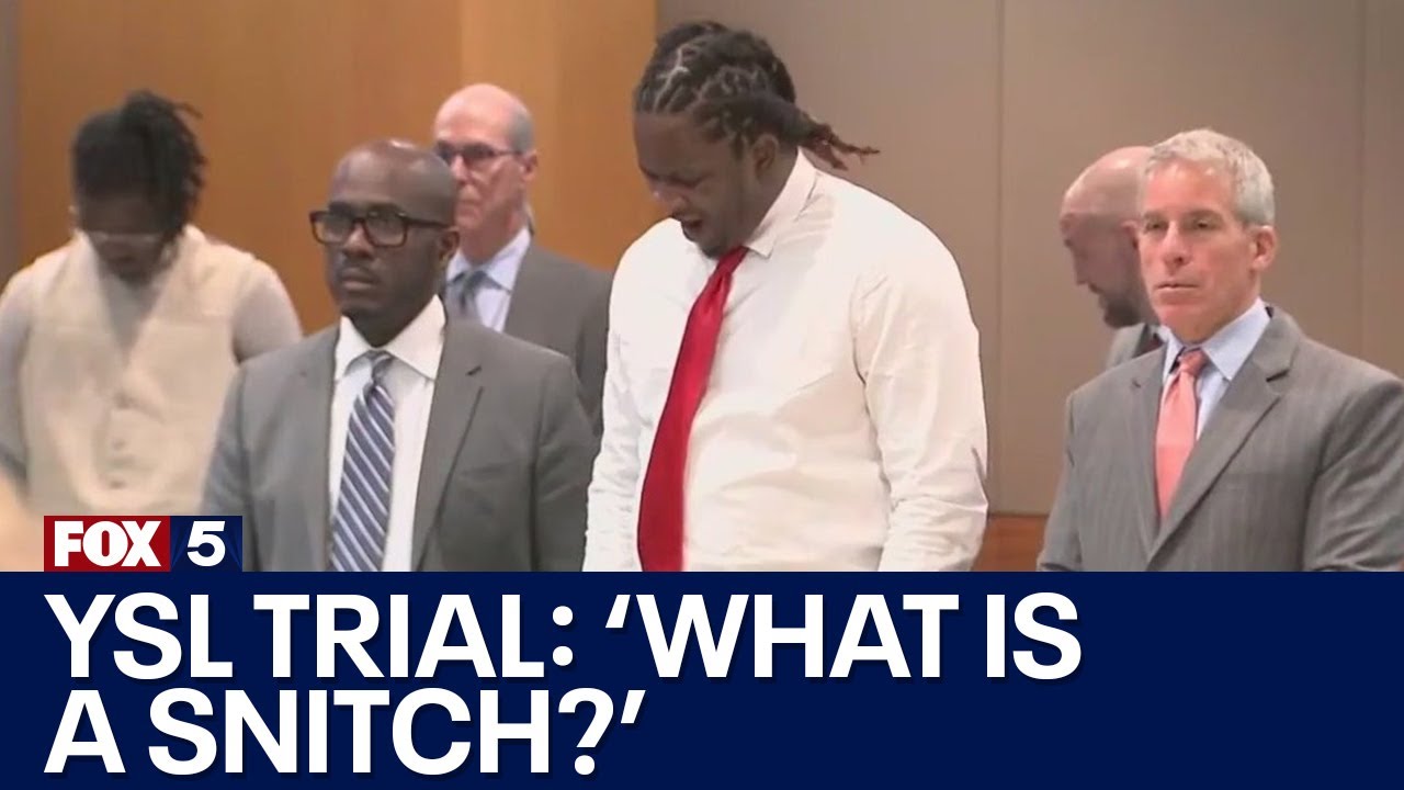 Young Thug, YSL RICO trial talk about the word 'snitch' | FOX 5 News ...