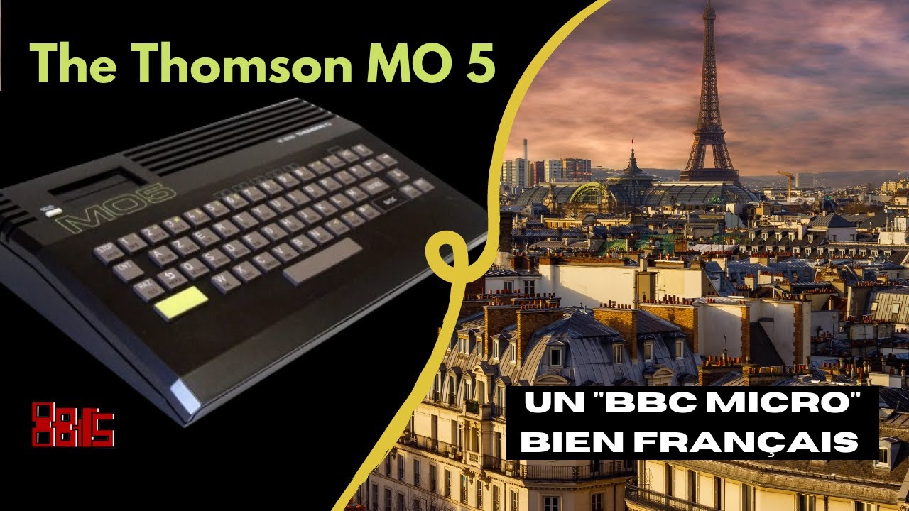 The old school computer all the cool French kids had (in school) | Thomson MO5 ...