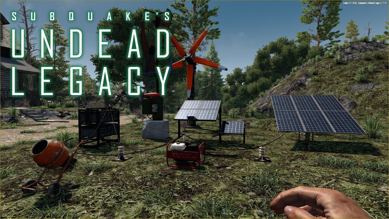 Undead Legacy - Electricity Overhaul and Powered Workstations - YouTube