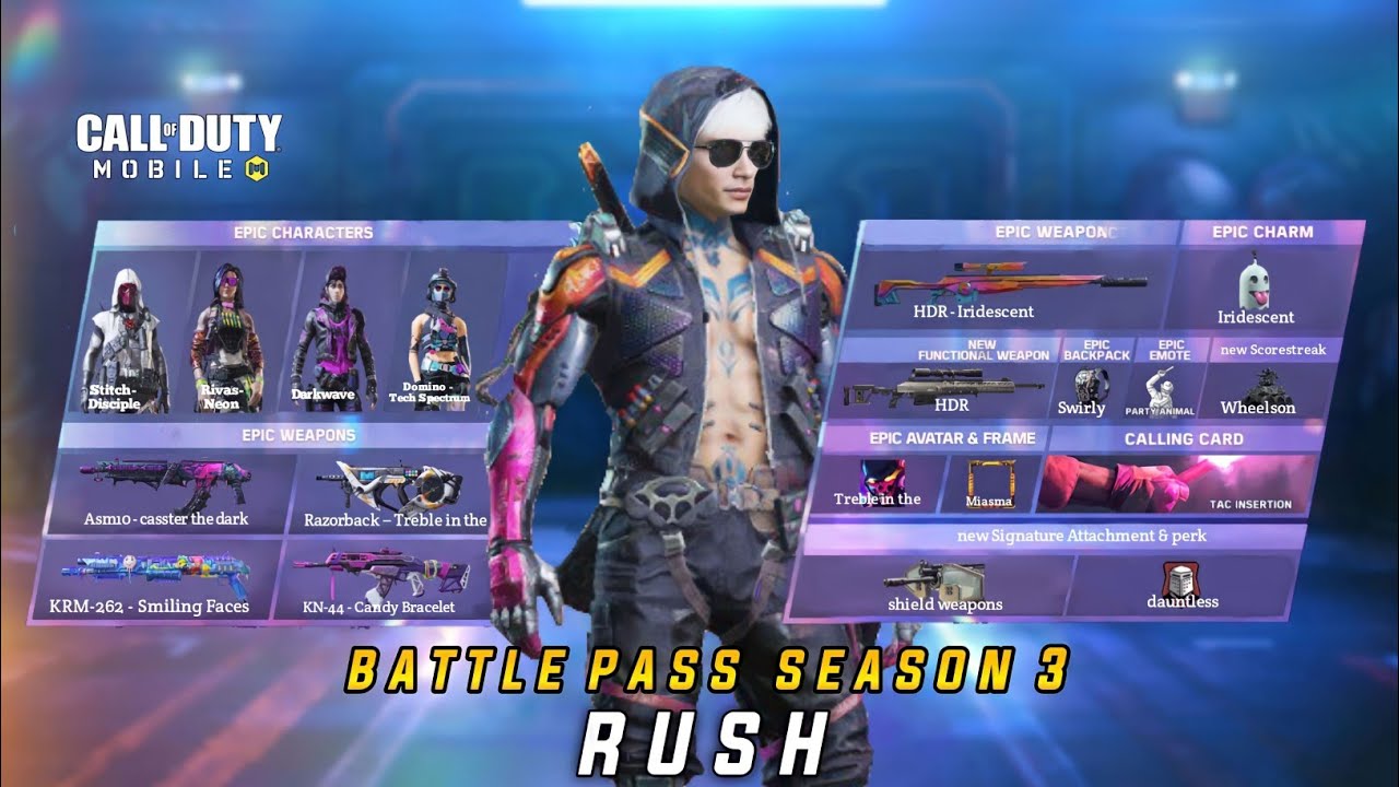 Season 3 (2023) confirmed battle pass + Gameplay & Iron Sights senjata ...