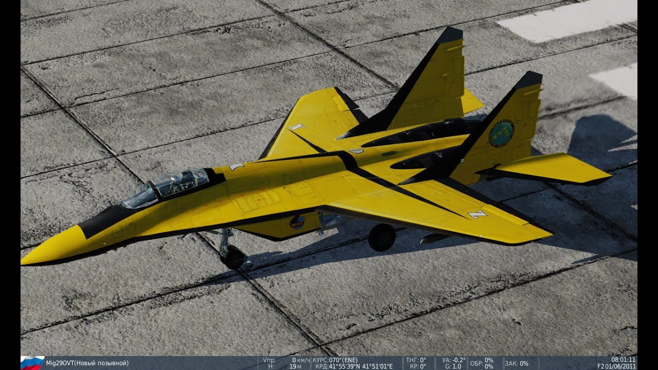 DCS MiG-29OVT Thrust vectoring 2020 - YouTube