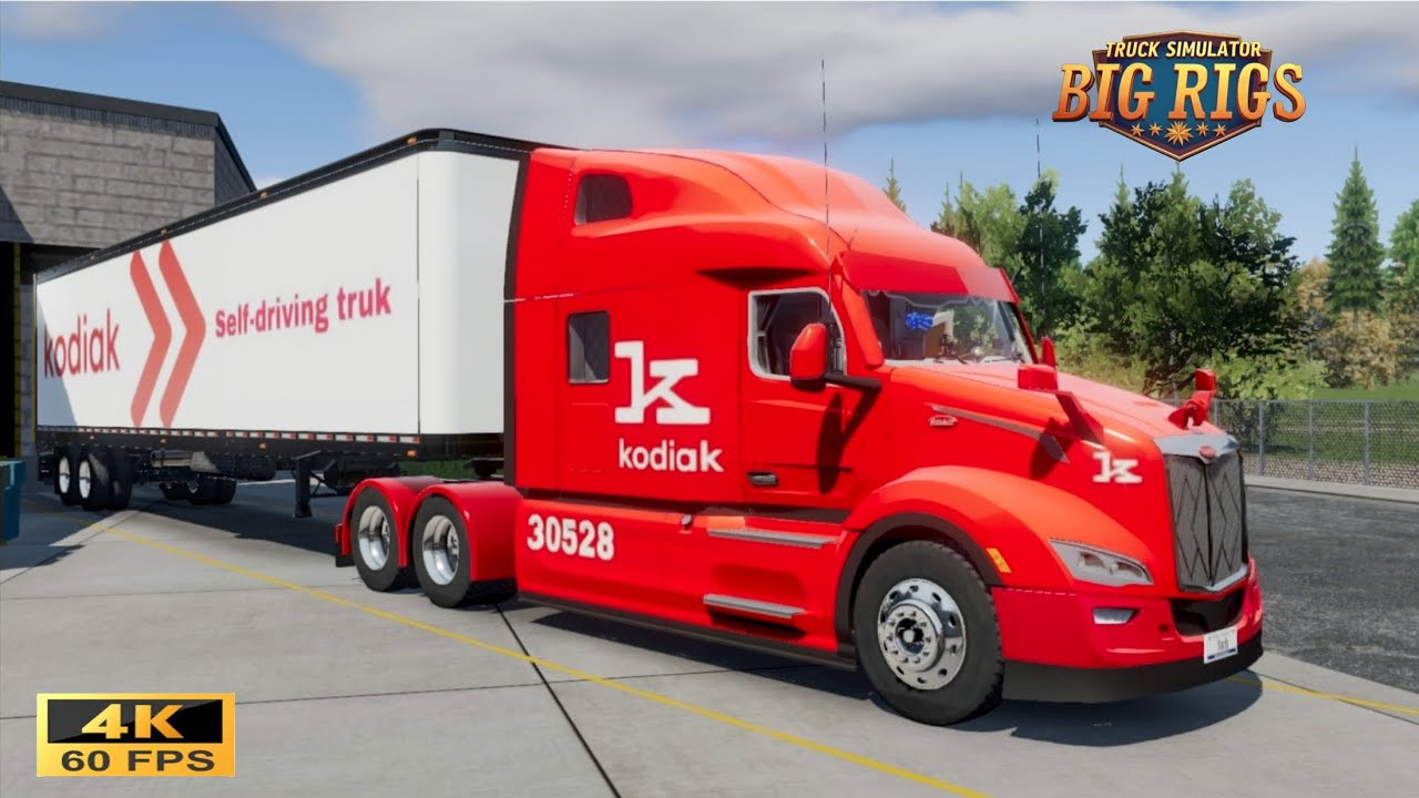 Truck Simulator Big Rigs | Portland To Salem | 54 Kms | Petesbuilt ...