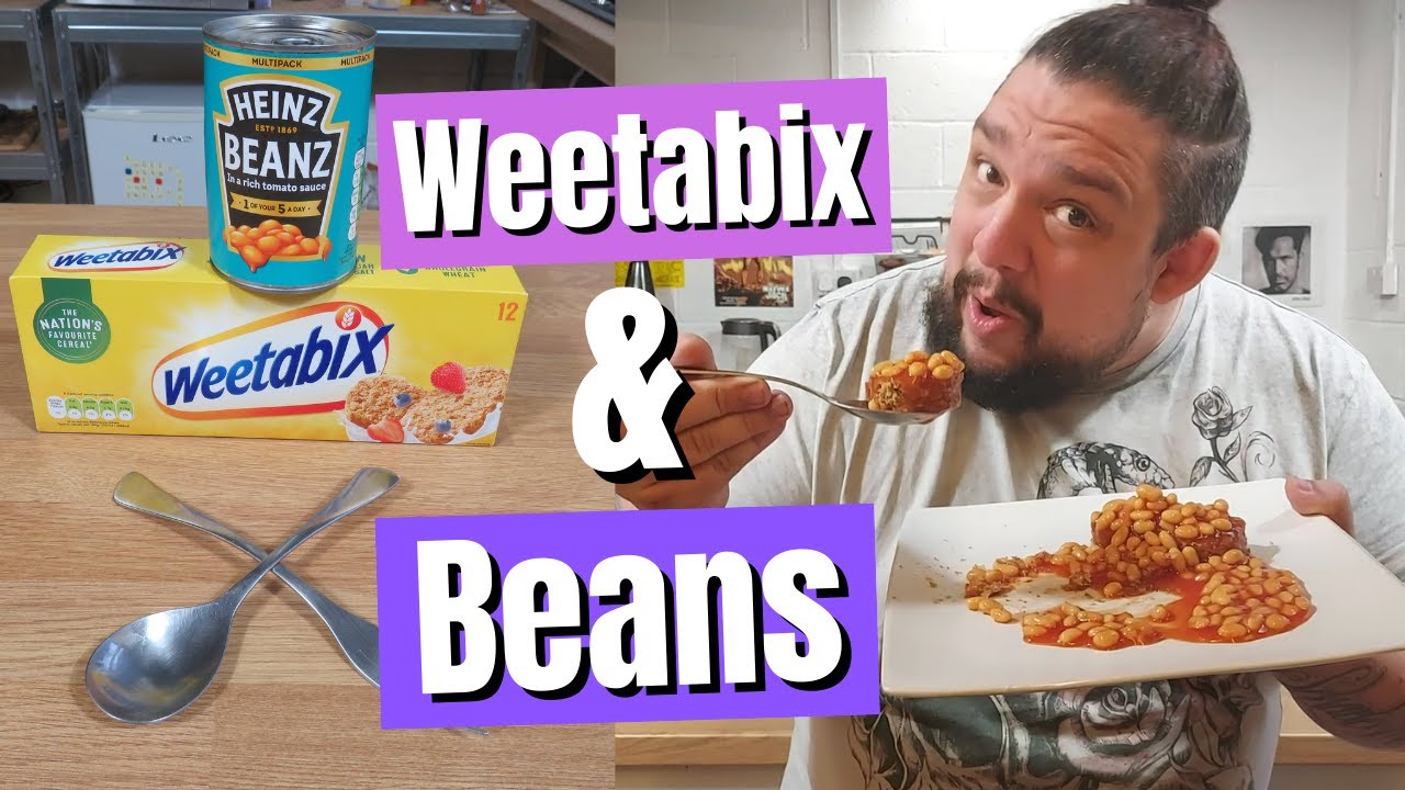 Another Fat Guy Cooks - Heinz Baked Beans on Weetabix? - YouTube