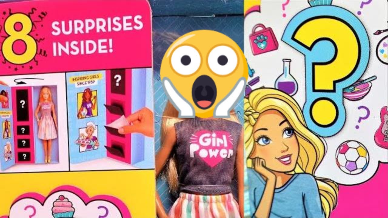 Barbie Surprise Box Careers Closet | Who Will We Be? - YouTube