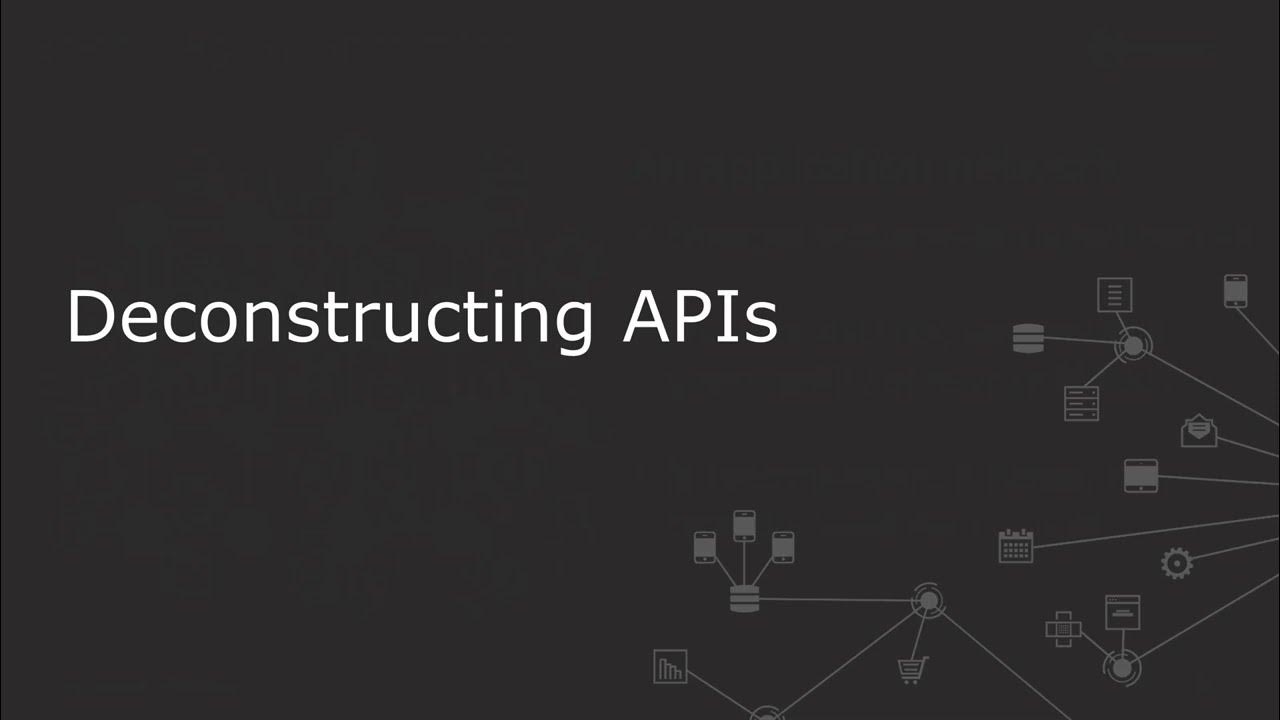 MuleSoft Fundamentals | 01 (IAN) | 04 - Deconstructing APIs and RESTful APIs - YouTube