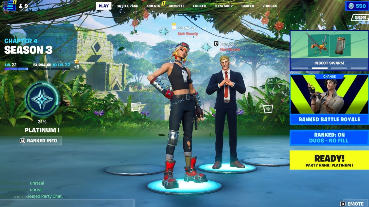 Fortnite Dous RANKED 60ping 60hz - YouTube