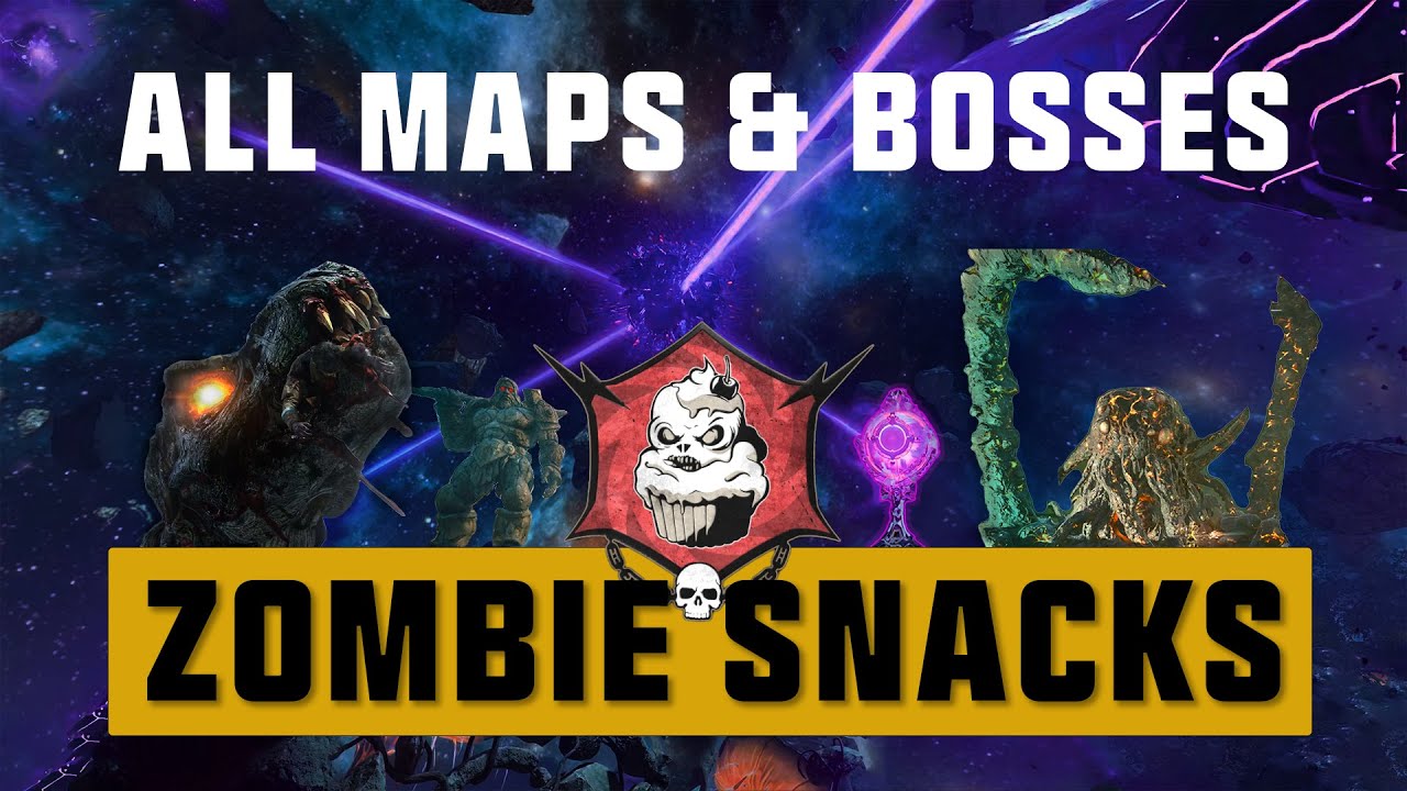 ZOMBIE SNACKS GUIDE - Tips & Strats For All Maps & Bosses - No Gums ...