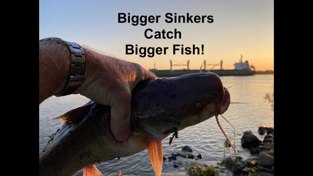 Bigger Sinkers Catch Bigger Fish! - YouTube