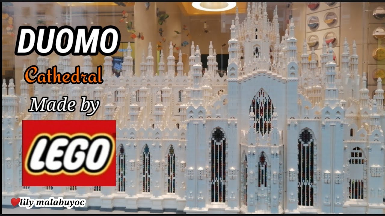 DUOMO Cathedral Made by LEGO - YouTube