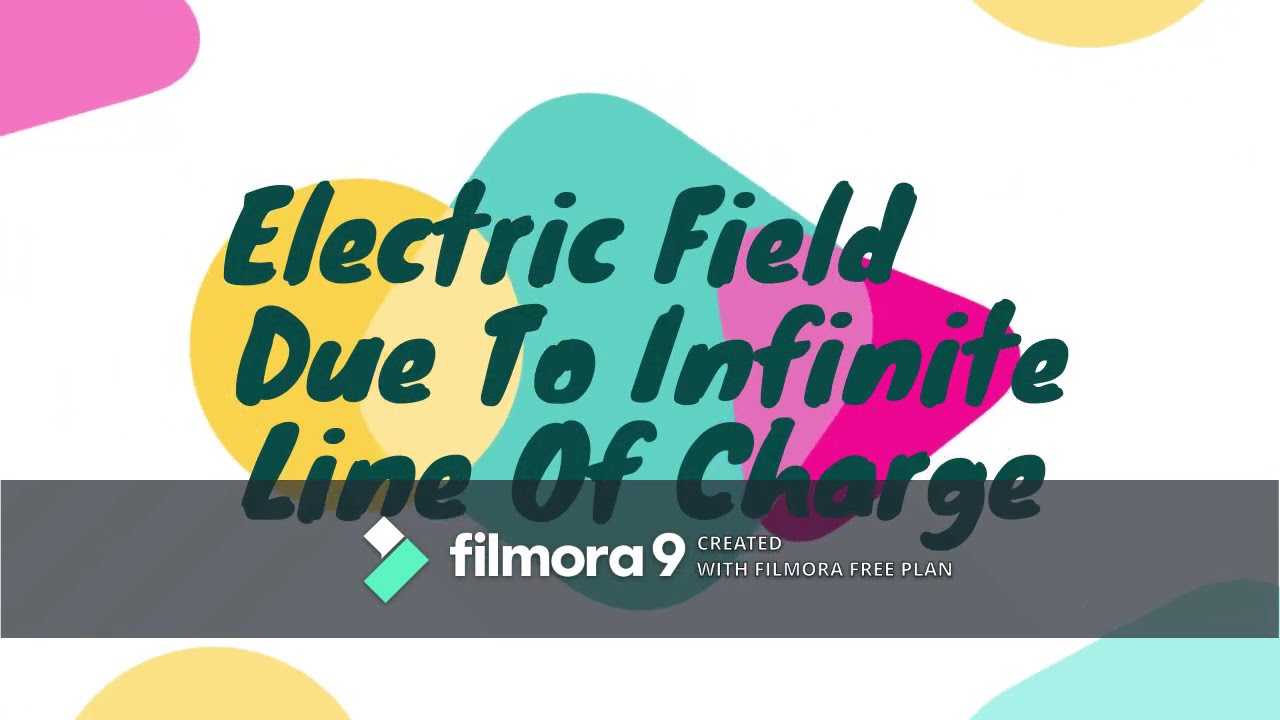 Electric Field Due To Infinite Line Of Charge using Gauss's Law - YouTube