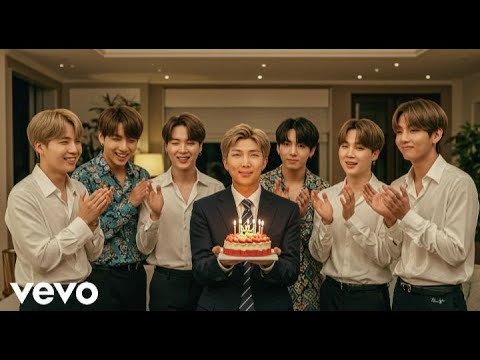 BTS - BTS Sing Happy Birthday to Namjoon (RM) | Special Birthday Song (Official Music Video)