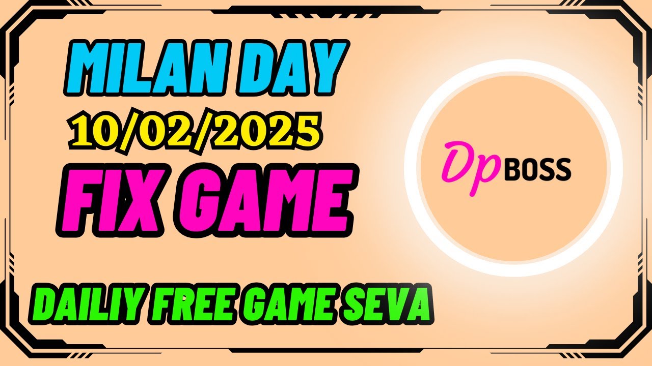 MILAN DAY 10/02/2025 | MILAN DAY CHART | MILAN DAY MATKA | MILAN DAY ...