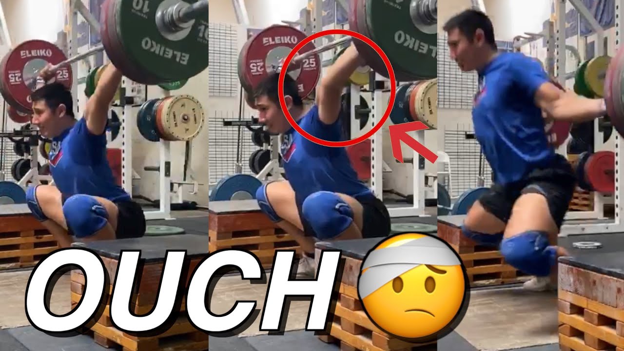 Olympic Weightlifting Injury?! - YouTube