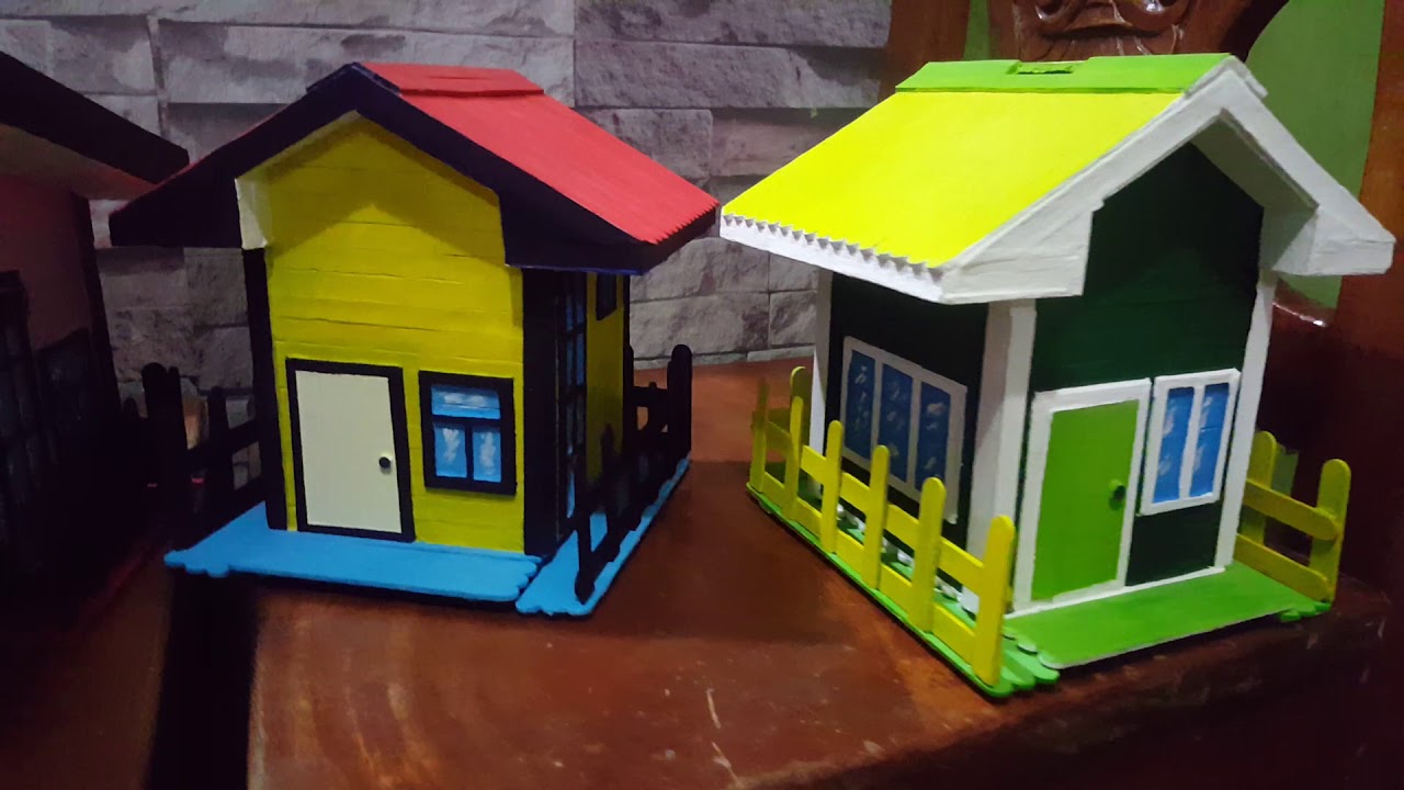 Bahay na alkansya - YouTube