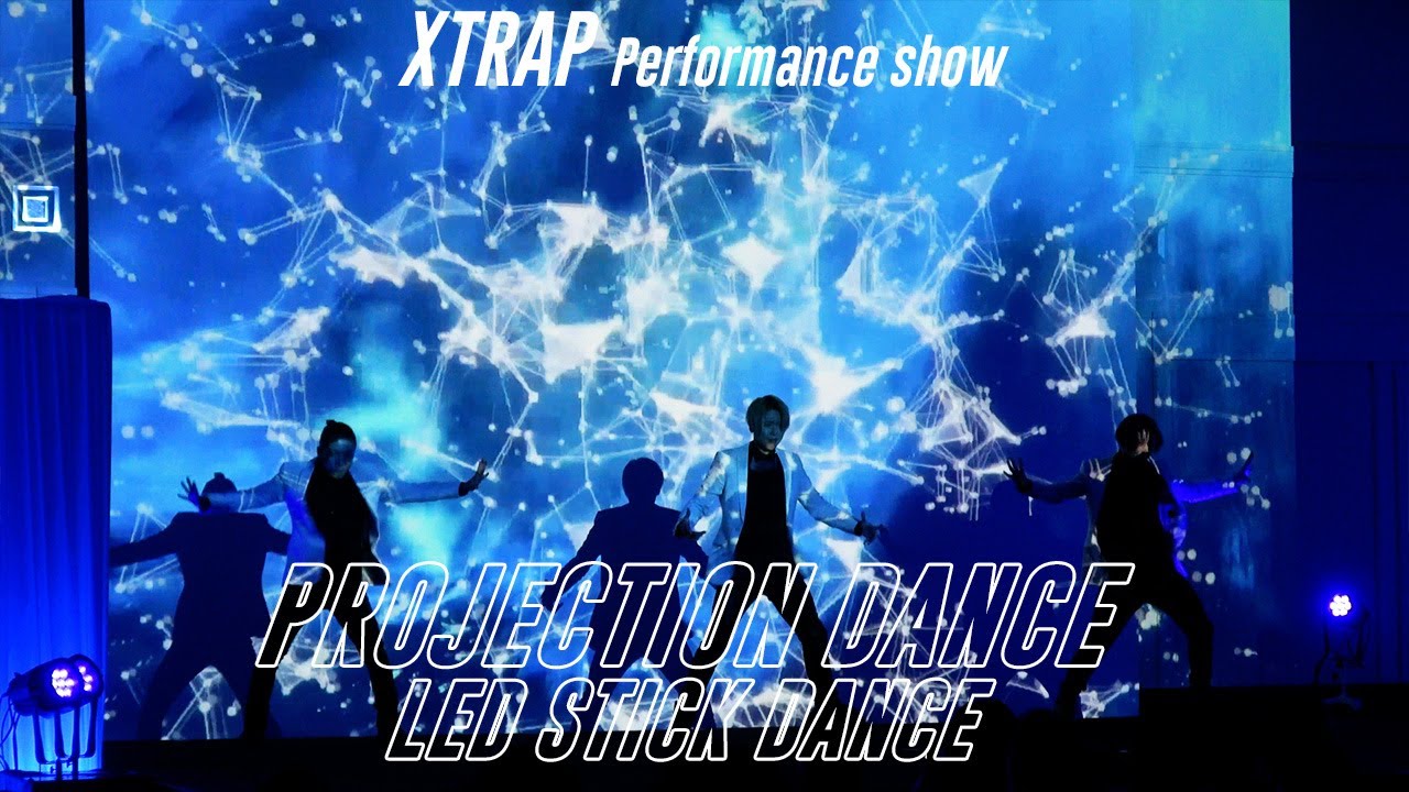 XTRAP LED & Light projection Dance Performance Show ｜ダンスパフォーマンス in 品川 ...