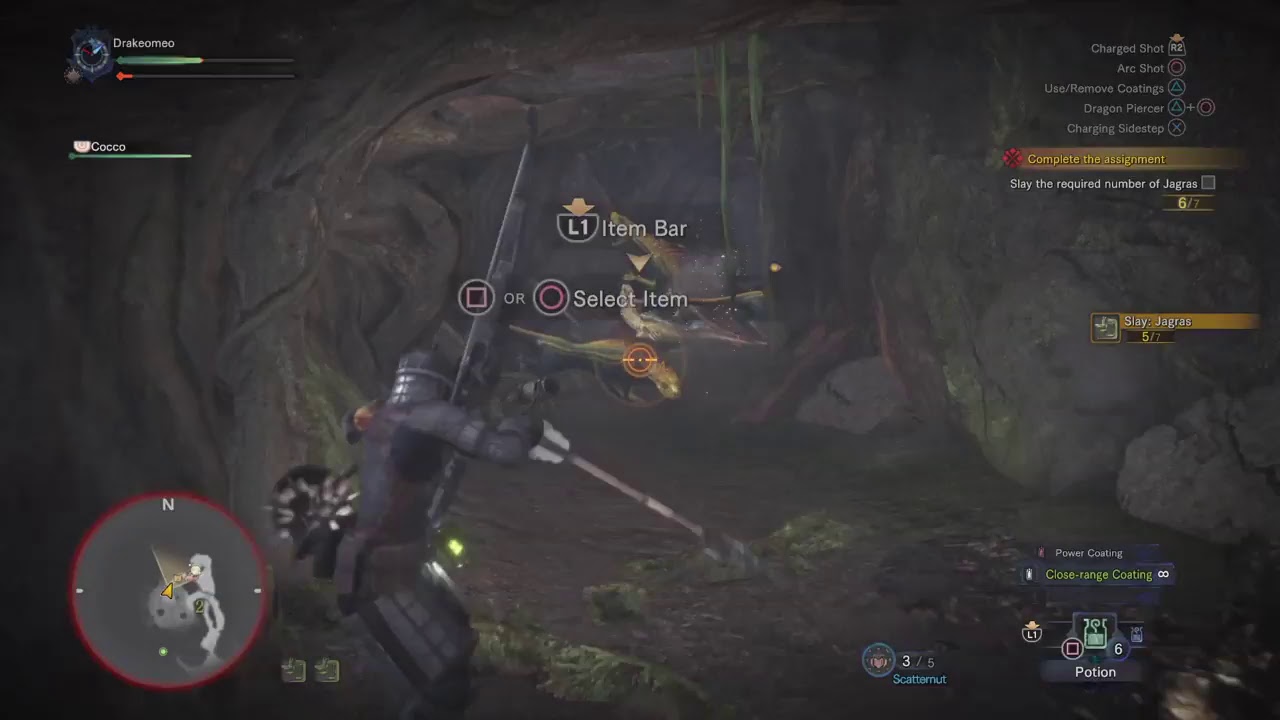 Monster hunter world 1st run - YouTube