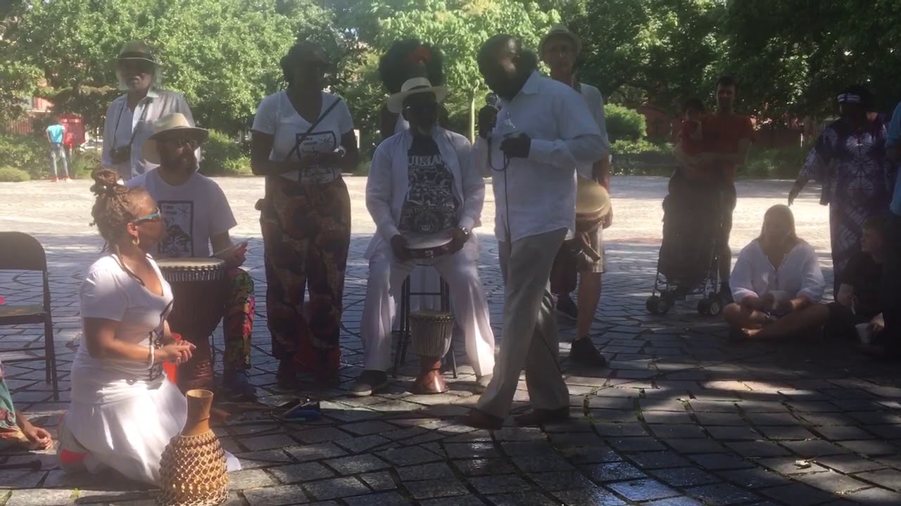 Yoruba Libation in Congo Square. Juneteenth 2019. - YouTube