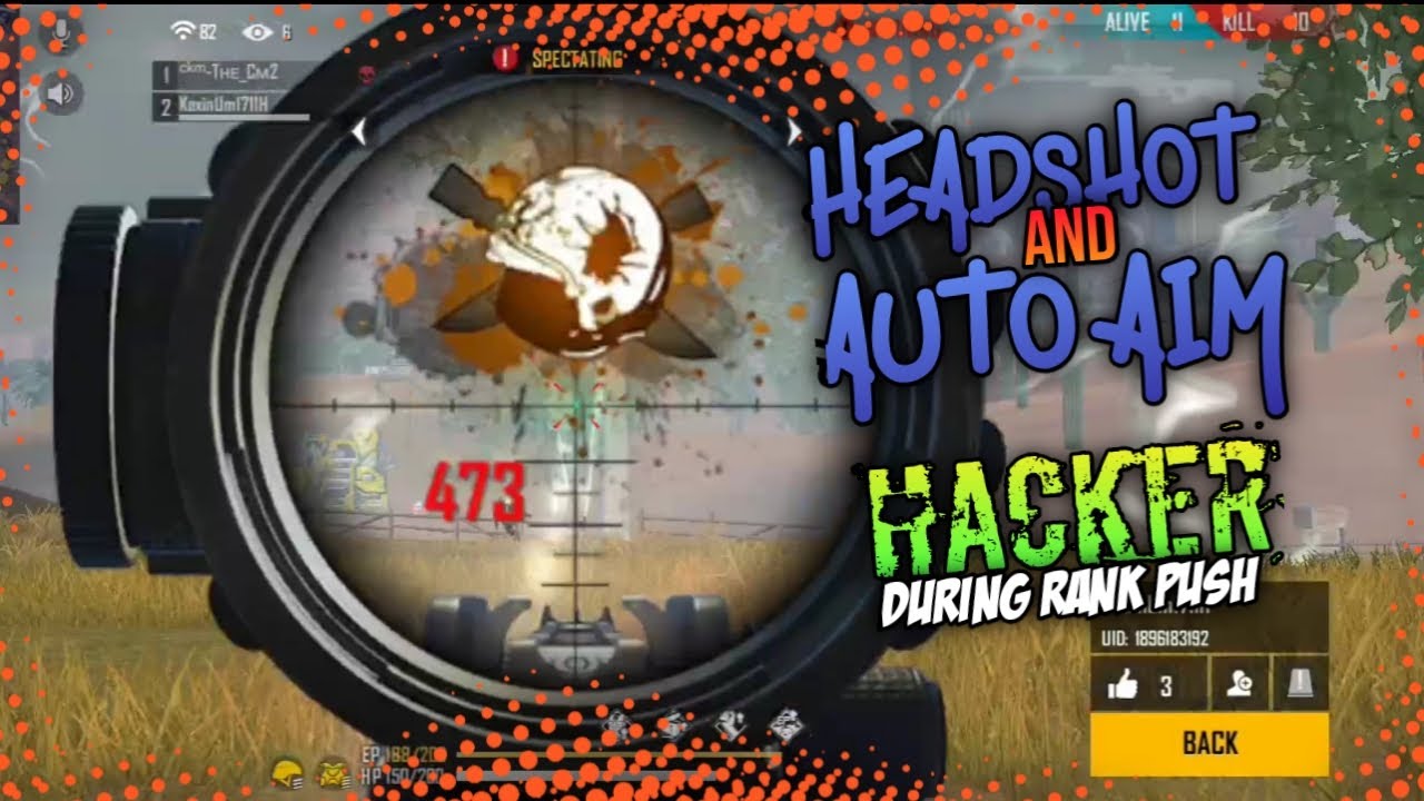 Auto Headshot And Auto Aim Hacker / Free Fire - YouTube
