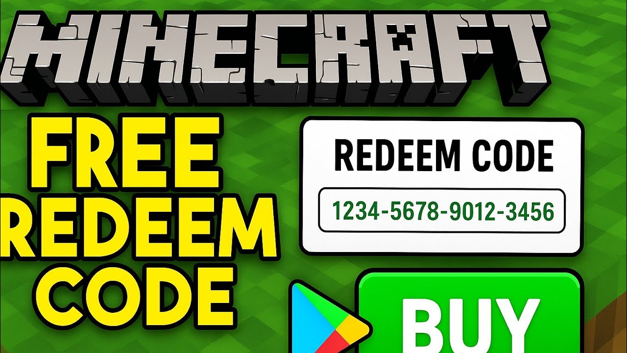 🔥 “Minecraft FREE Redeem Code + Purchase Guide | 100% Working | Play ...