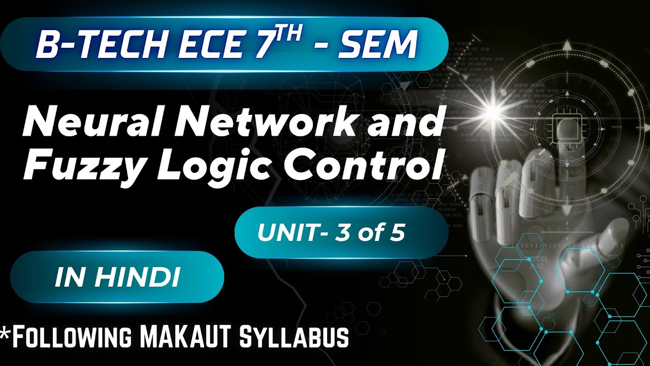 Neural Network & Fuzzy Logic Control UNIT-3 Adaptive Resonance Theory ...
