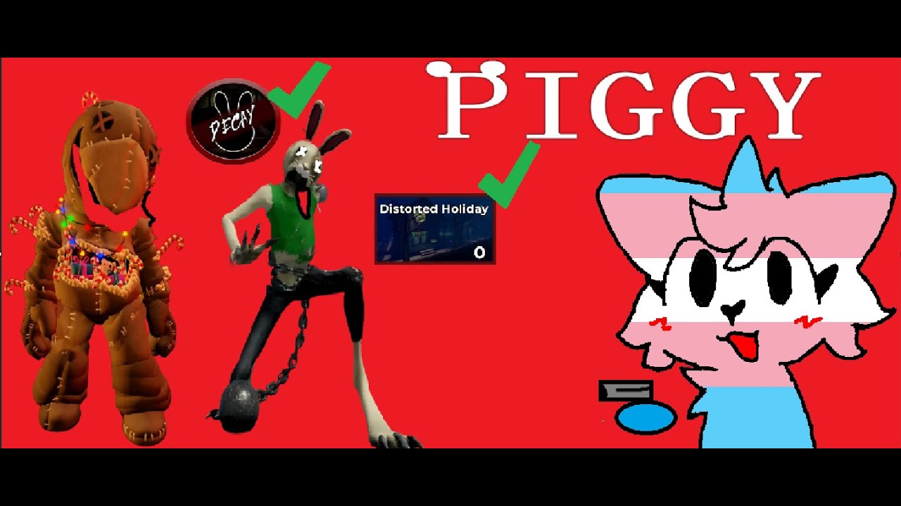Beating Decay and Distorted Holiday map in Roblox Piggy, - YouTube