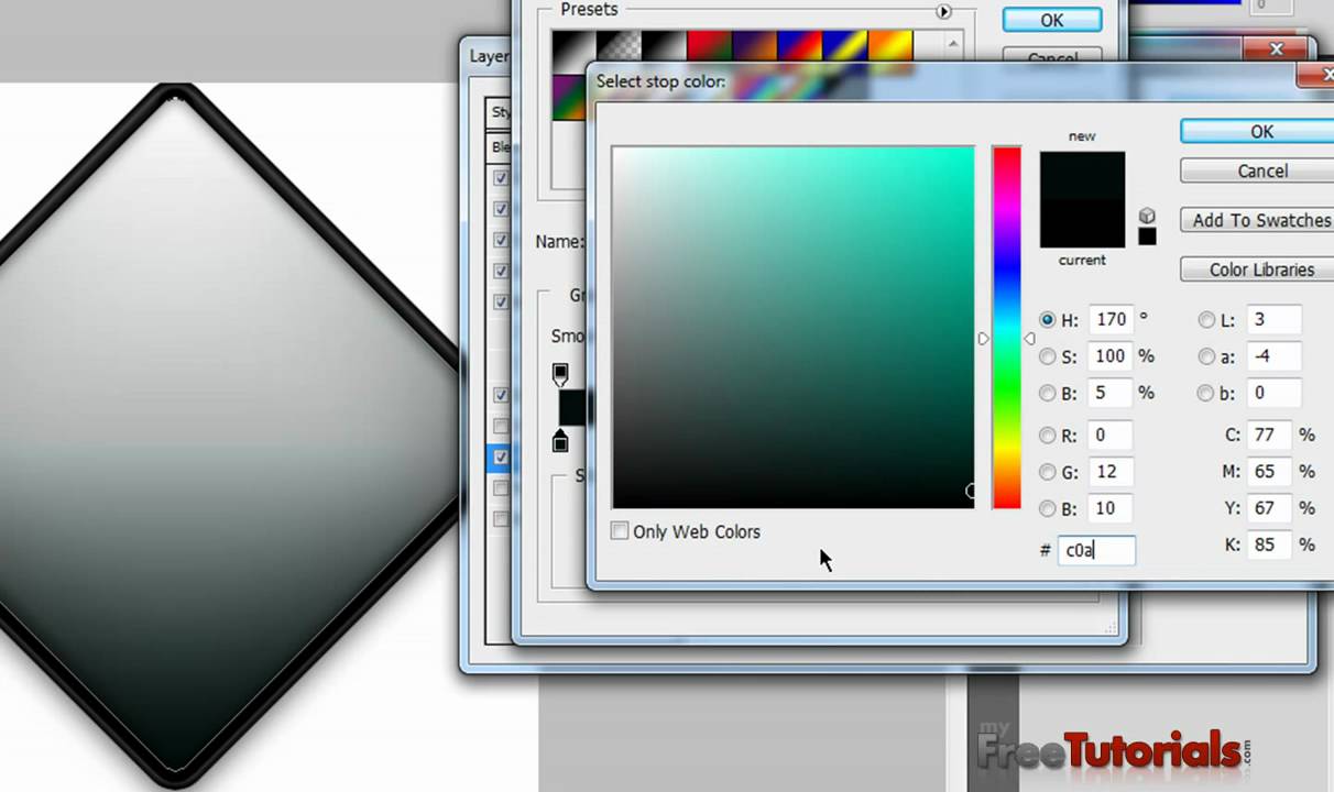 Make Road Sign Icon in Photoshop Video Tutorial.mp4 - YouTube