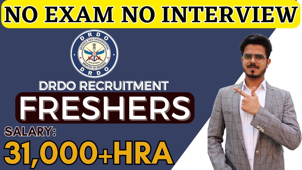 DRDO-CABS Recruitment 2023 | No Interview | No Exam | Salary: 31,000 ...