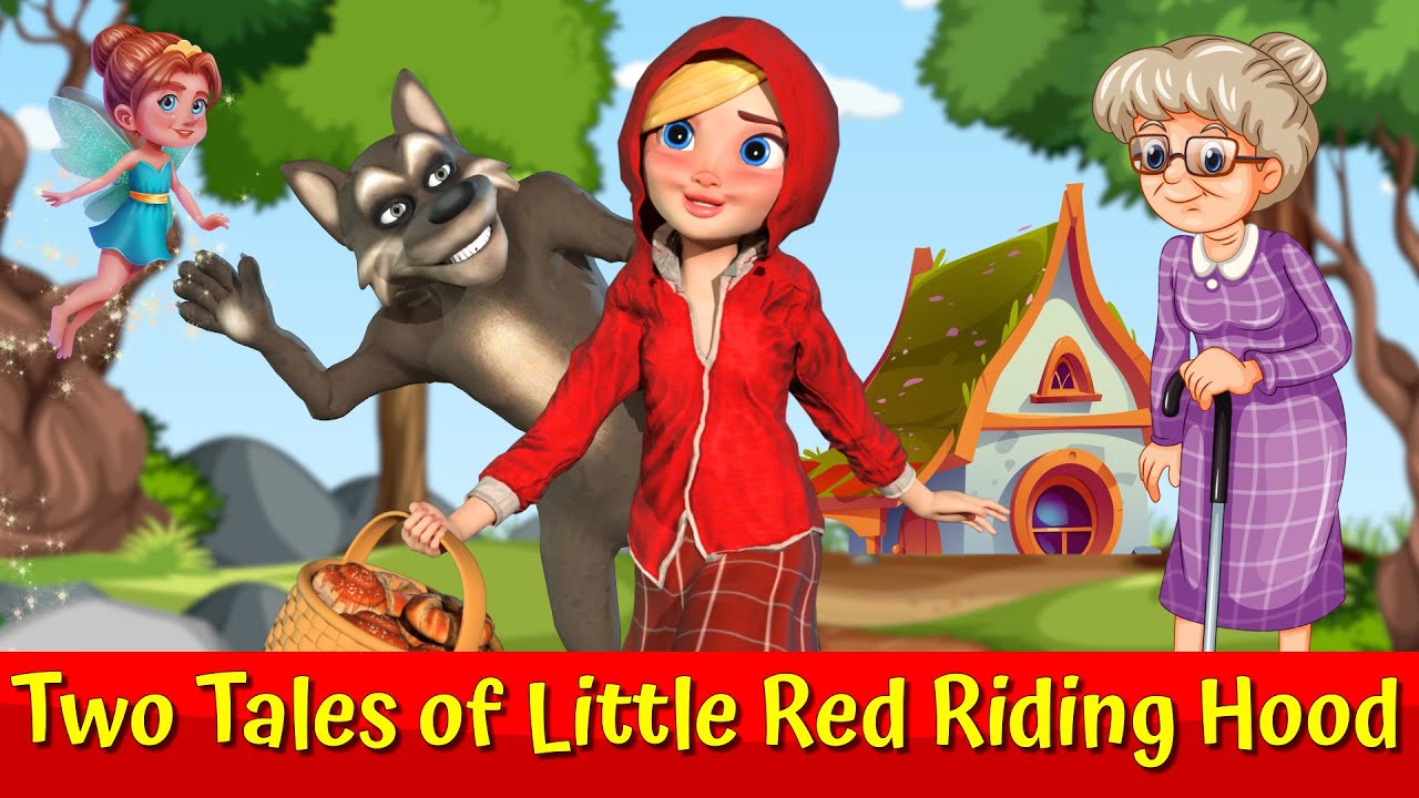 Little Red Riding Hood and The Big Bad Wolf 🐺I English Fairytales I Two ...