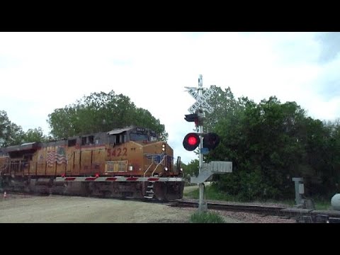 UP 5422 South MALNP Filmed At North Kasper Siding Awesome Horns!! (5-16-2024) - YouTube