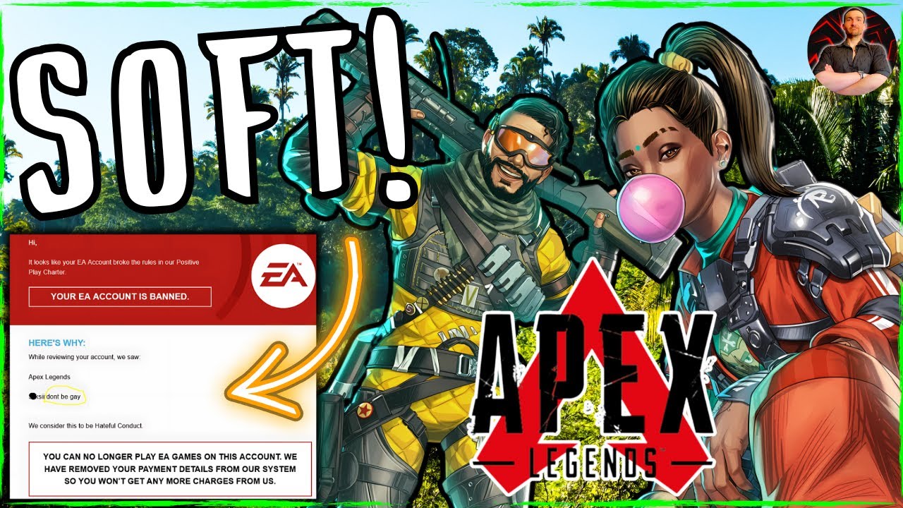Apex Legends Player Gets EA Account BANNED For Simply Saying GAY! - YouTube